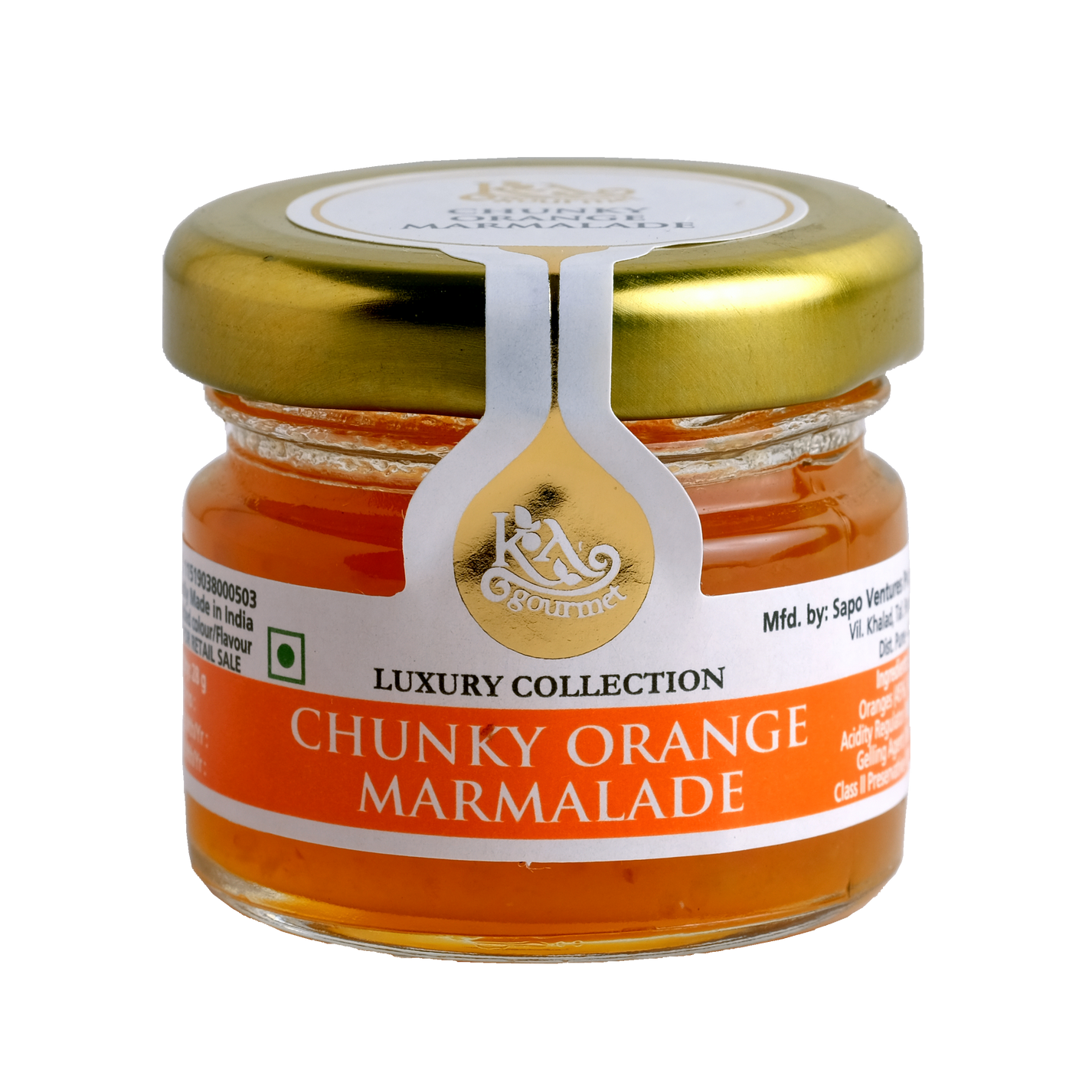 Buy Orange Marmalade Jam Online – Premium Hotel Jam 28g – KA GOURMET