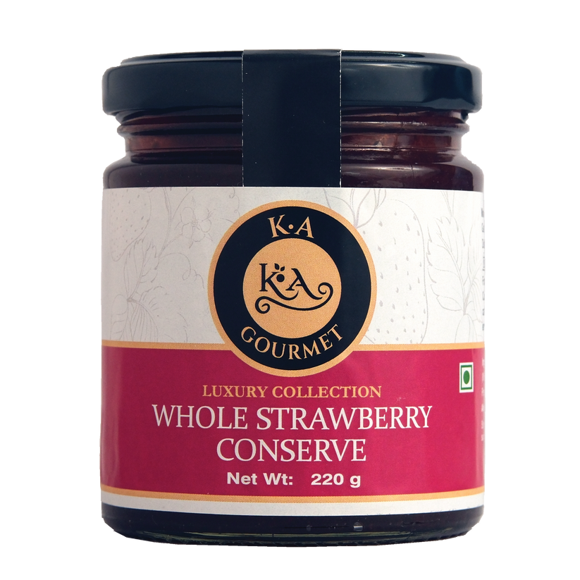 Whole Strawberry Conserve 220g – Strawberry Jam Price in India ₹240 ...